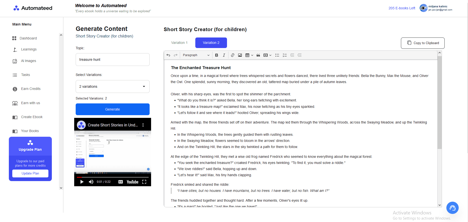 AI Short Story Generator - Our Innovative AI Story Writer